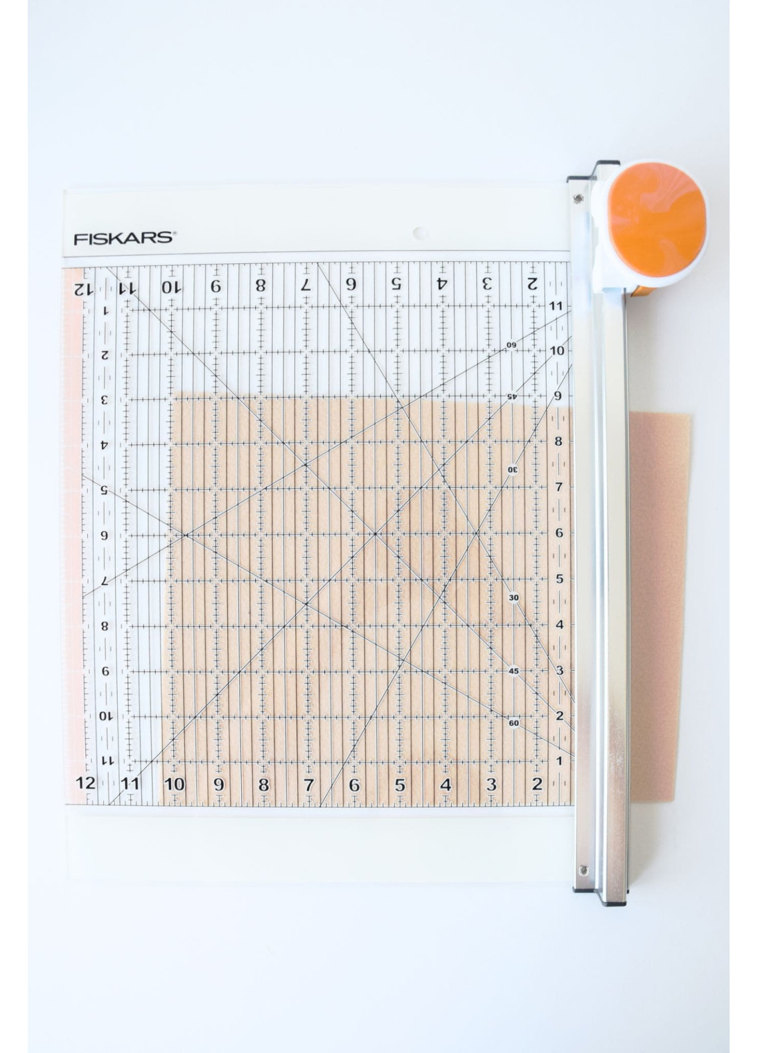 Combiné cutter rotatif - Règle 12" x 12" - FISKARS | Le fil de...