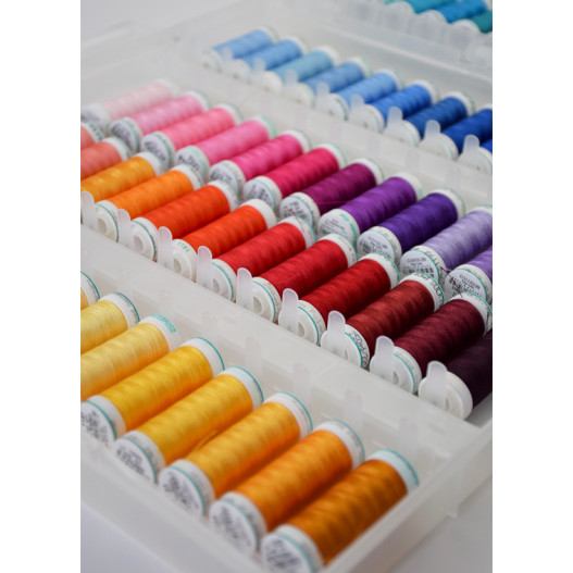 Assortiment de 104 bobines fil à broder Poly Deco - Sulky by...