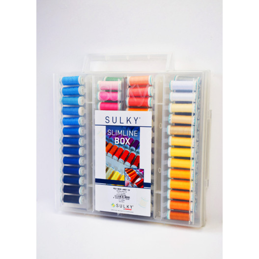 Assortiment de 104 bobines fil à broder Poly Deco - Sulky by...