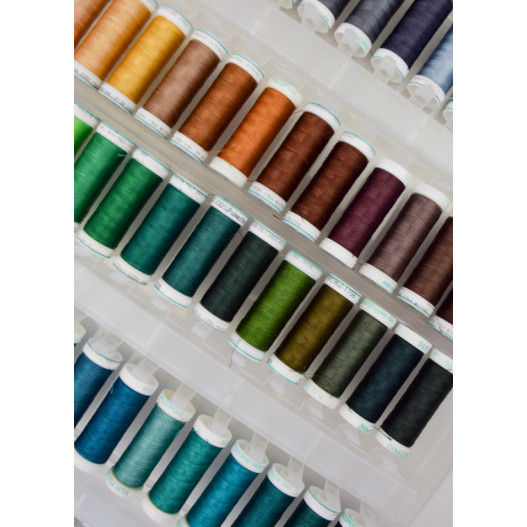 Assortiment de 104 bobines fil à broder Poly Deco - Sulky by...
